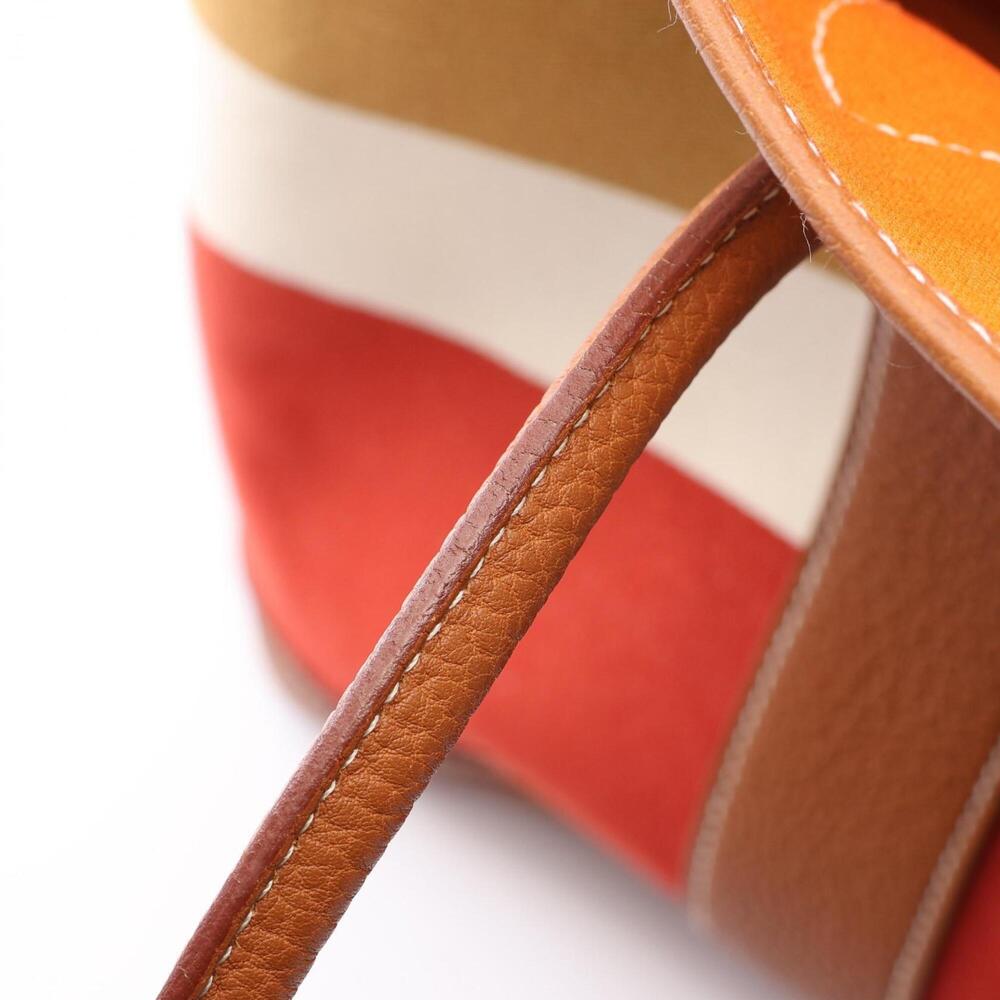Hermes | Bags | Hermes Garden Party Pm Ecru Rouge Venetian Gold Tote ...